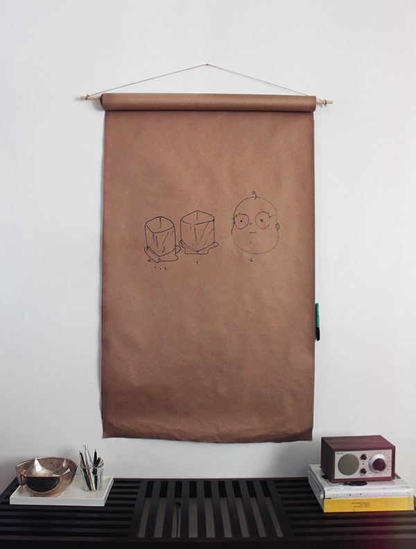 game night with homemade pictionary – almost makes perfect