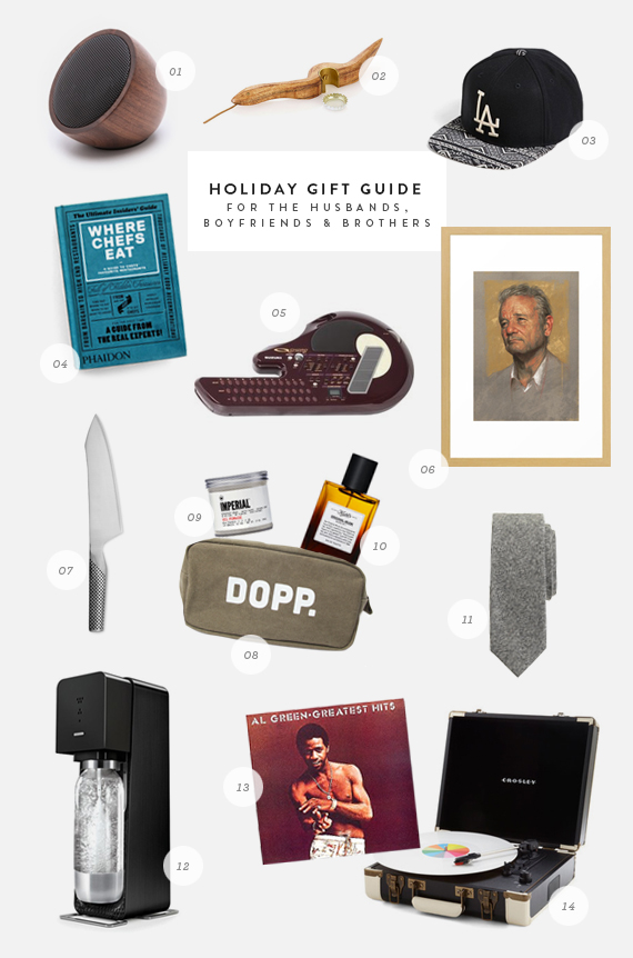 holiday gift guide / for the boyfriends, husbands & brothers – almost ...