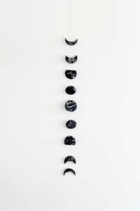 diy marble moon phase wall hanging – almost makes perfect