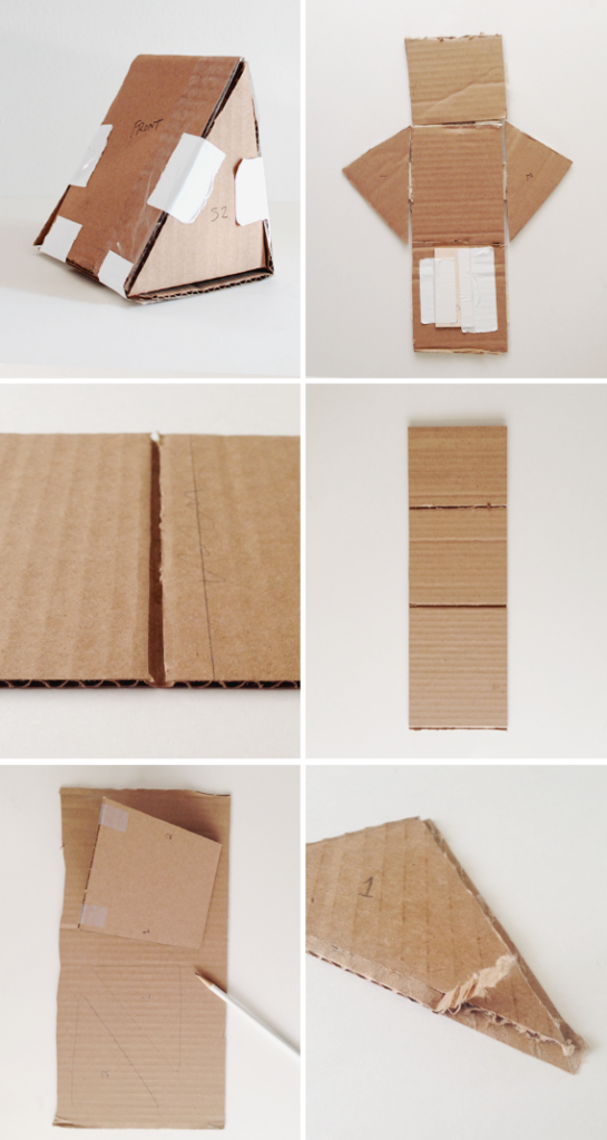 diy triangle bookends – almost makes perfect