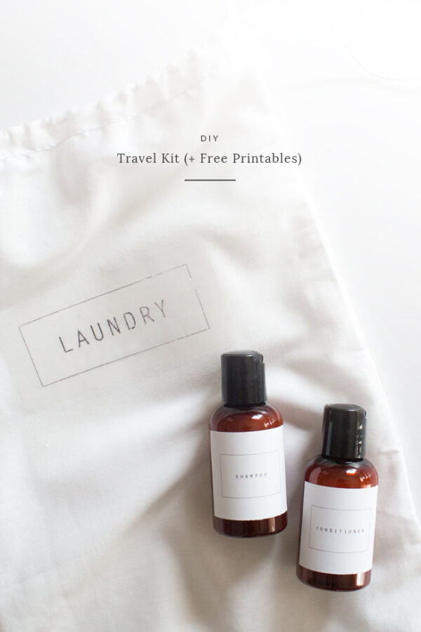 diy travel kit (+ free printables) – almost makes perfect