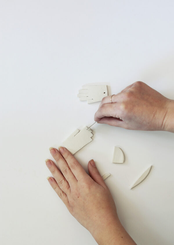 DIY mini hand ornaments – almost makes perfect