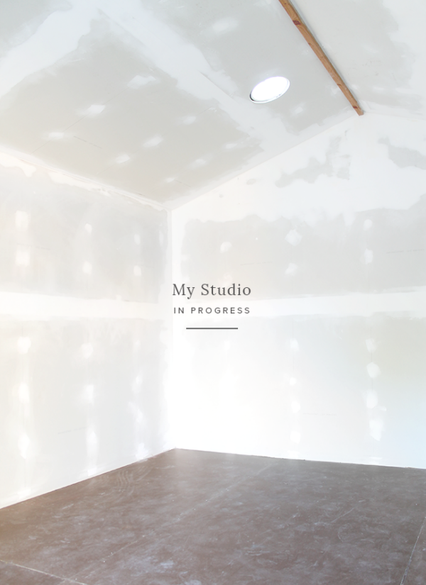 my studio : in progress – almost makes perfect