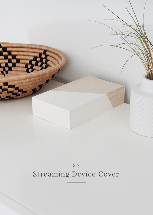 DIY streaming device cover – almost makes perfect