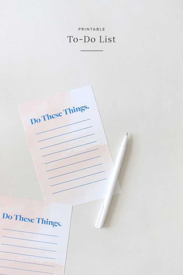 printable to-do list – almost makes perfect