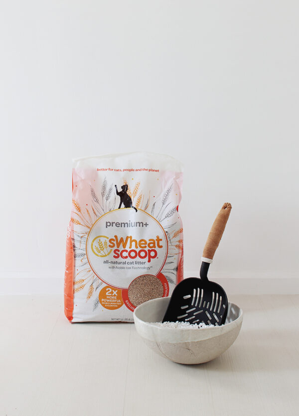 DIY leather cat litter scoop – almost makes perfect