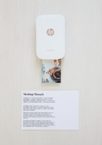 DIY photo recipe cards – almost makes perfect