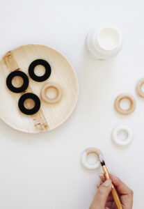 DIY modern baby rattle – almost makes perfect