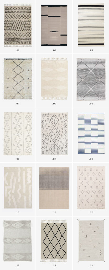 15 neutral area rugs i love – almost makes perfect