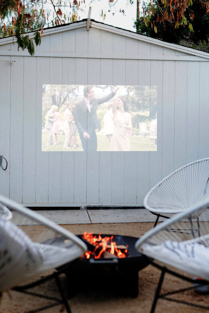 backyard campfire date night – almost makes perfect
