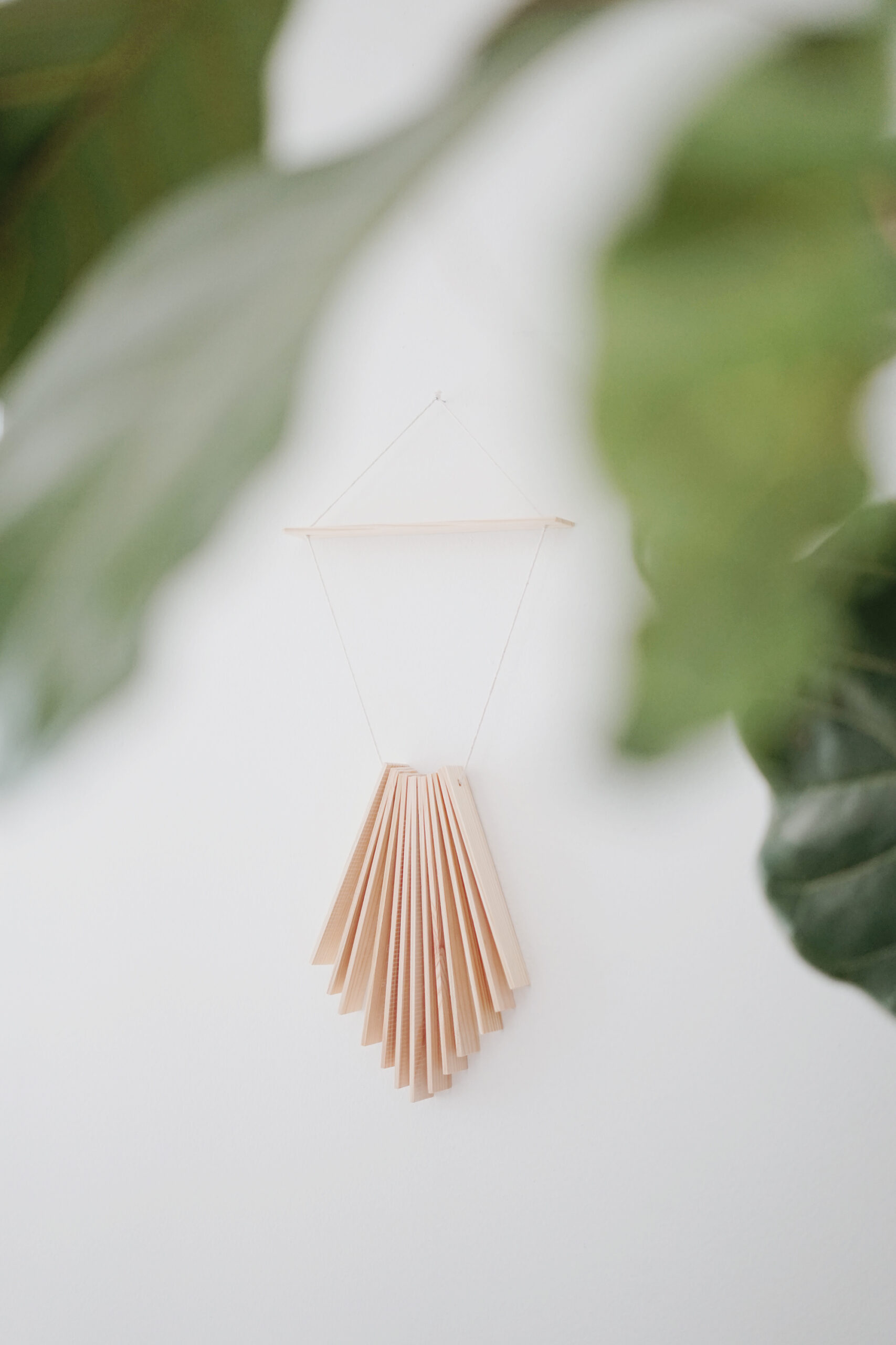 DIY stir stick wall hanging – almost makes perfect