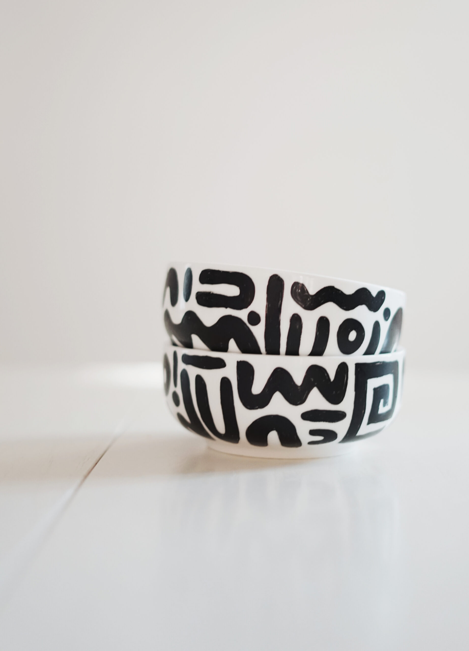 DIY painted pet bowls – almost makes perfect