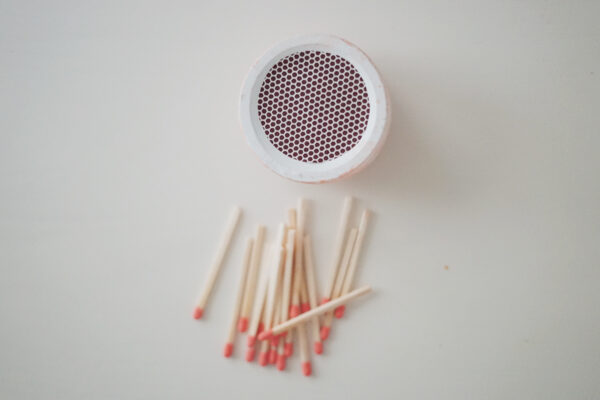 DIY match striker - almost makes perfect