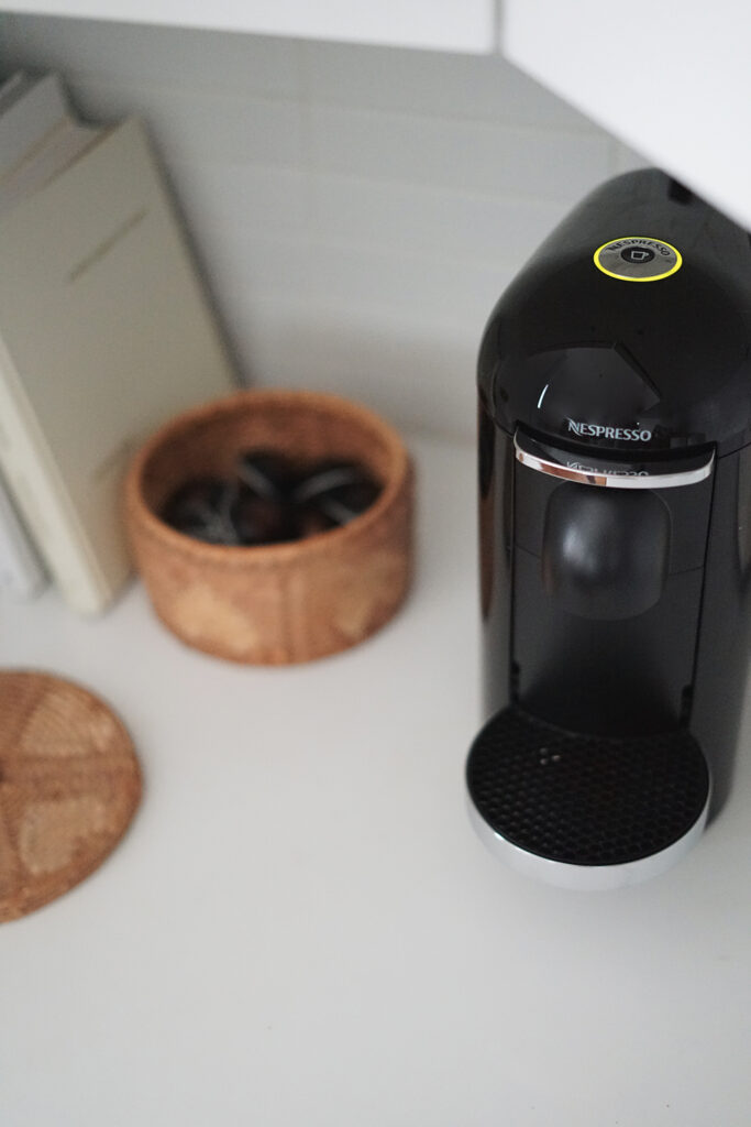 our morning ritual with nespresso - almost makes perfect