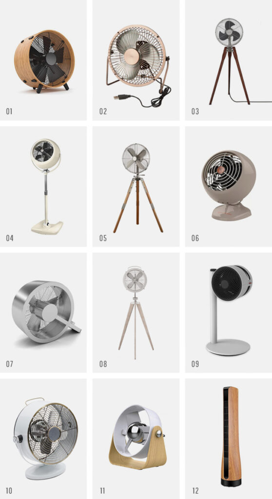pretty everything : standing + table fans – almost makes perfect