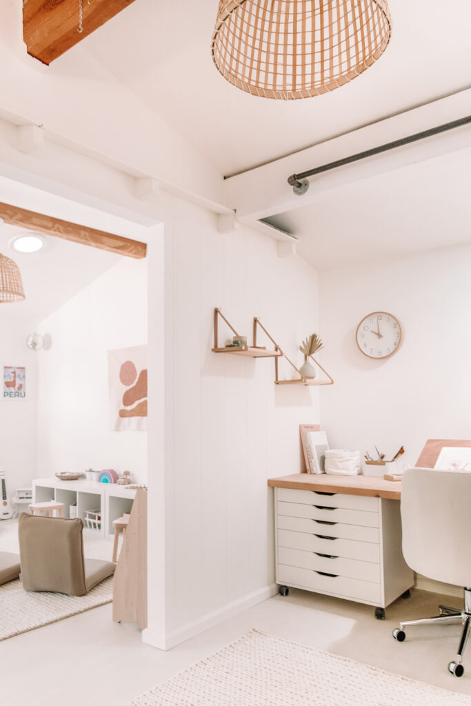 our studio : before and after with amazon home – almost makes perfect