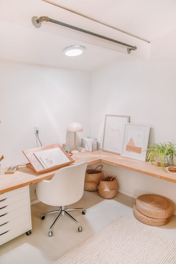 our studio : before and after with amazon home – almost makes perfect