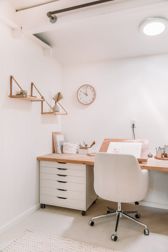 our studio : before and after with amazon home – almost makes perfect