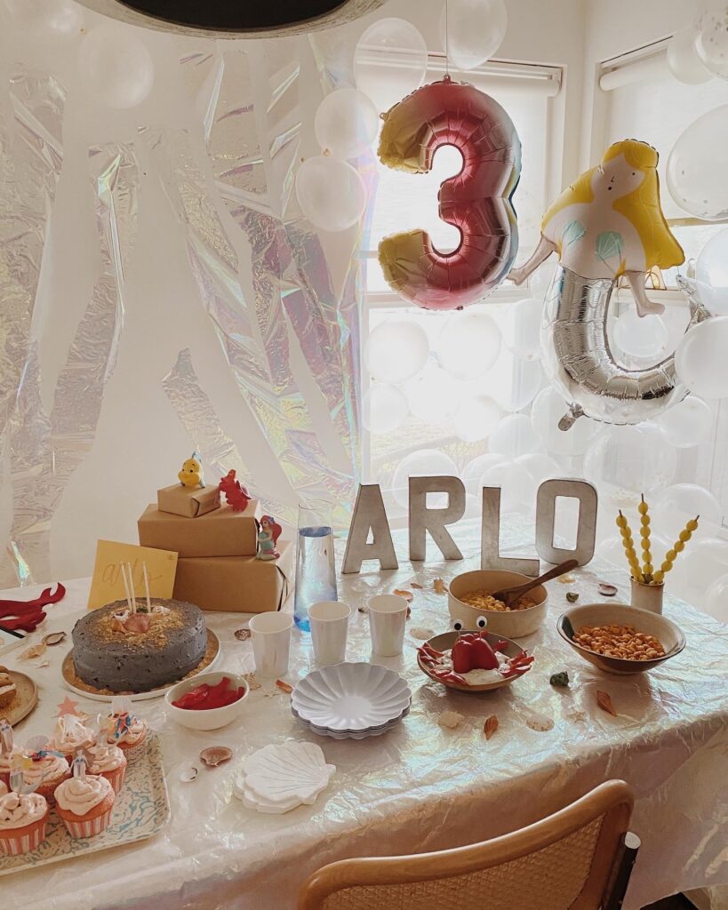 a simple little floral 1st birthday – almost makes perfect