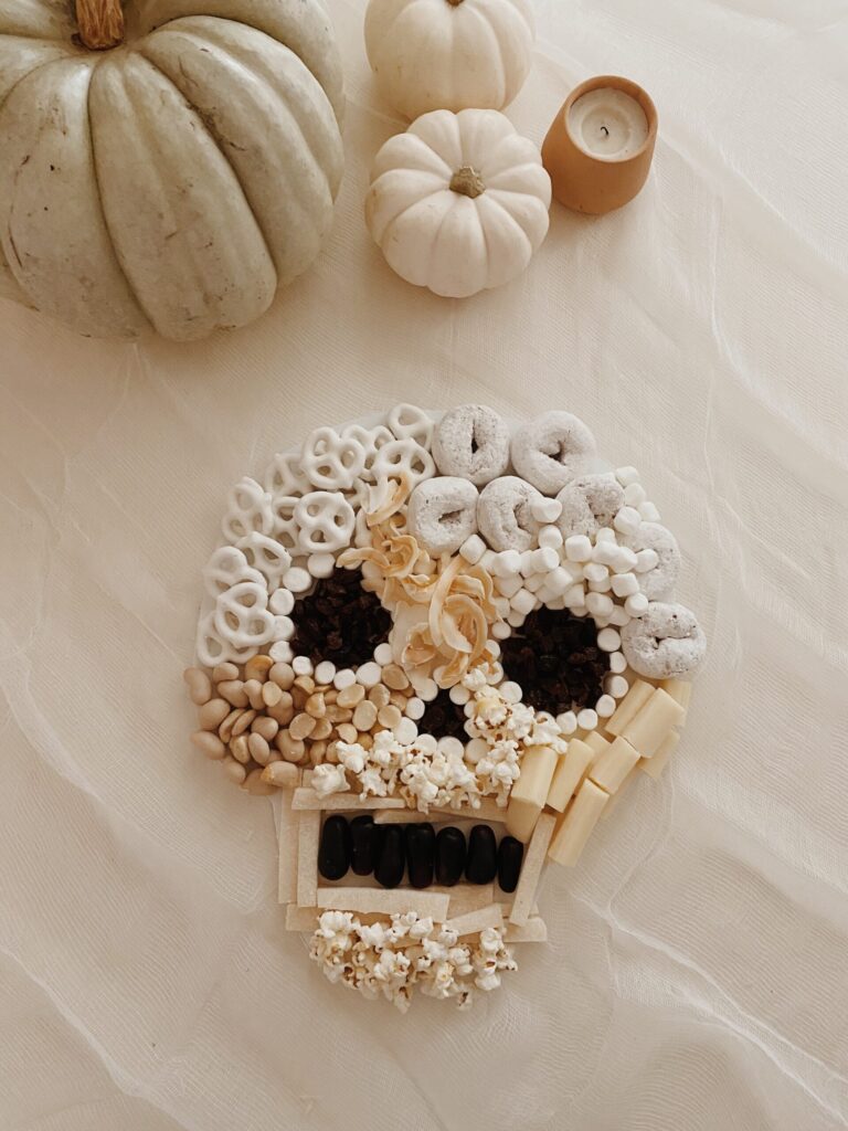 skeleton snack board – almost makes perfect