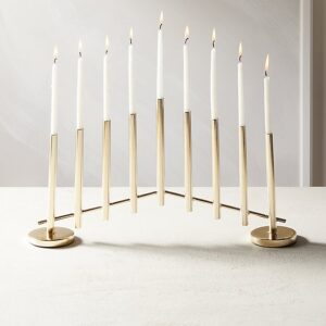 modern menorahs – almost makes perfect