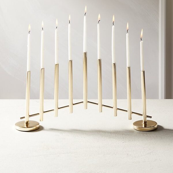 modern menorahs - almost makes perfect