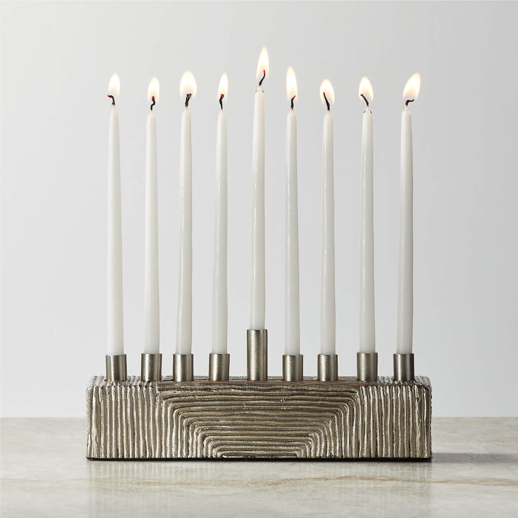 modern menorahs - almost makes perfect