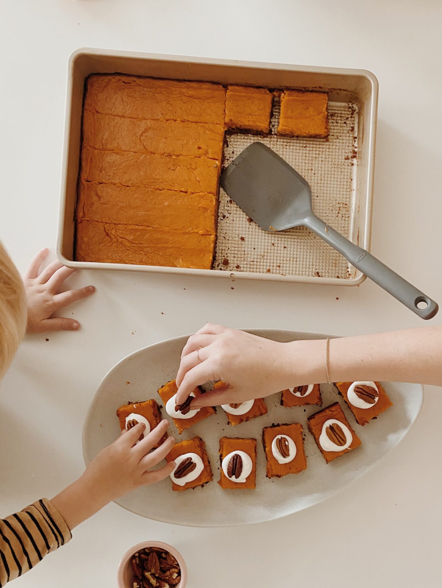 sweet potato pie bars with pecan graham cracker crust – almost makes ...