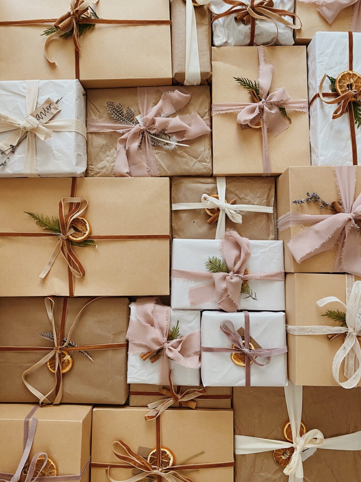 *basically* zero waste gift wrapping ideas – almost makes perfect
