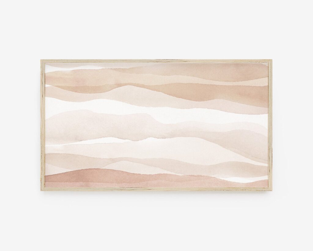 neutral frame tv digital art – almost makes perfect