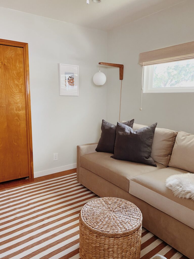 my brothers wfh office and guest room — after – almost makes perfect