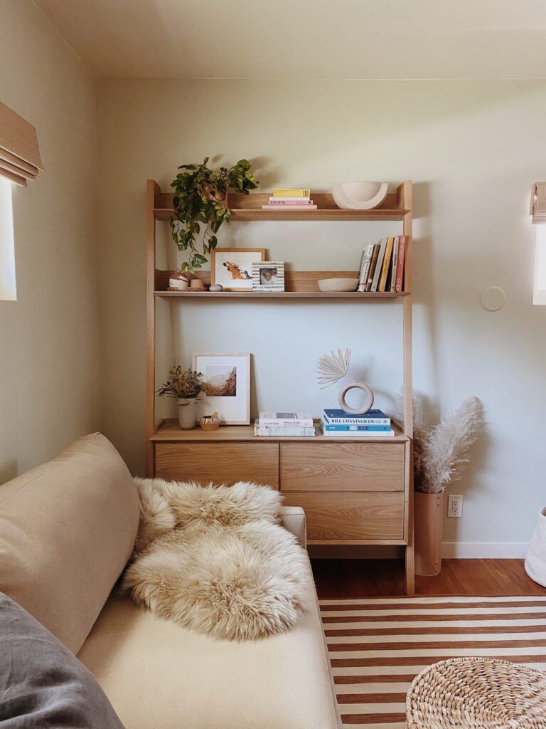 my brothers wfh office and guest room — after – almost makes perfect