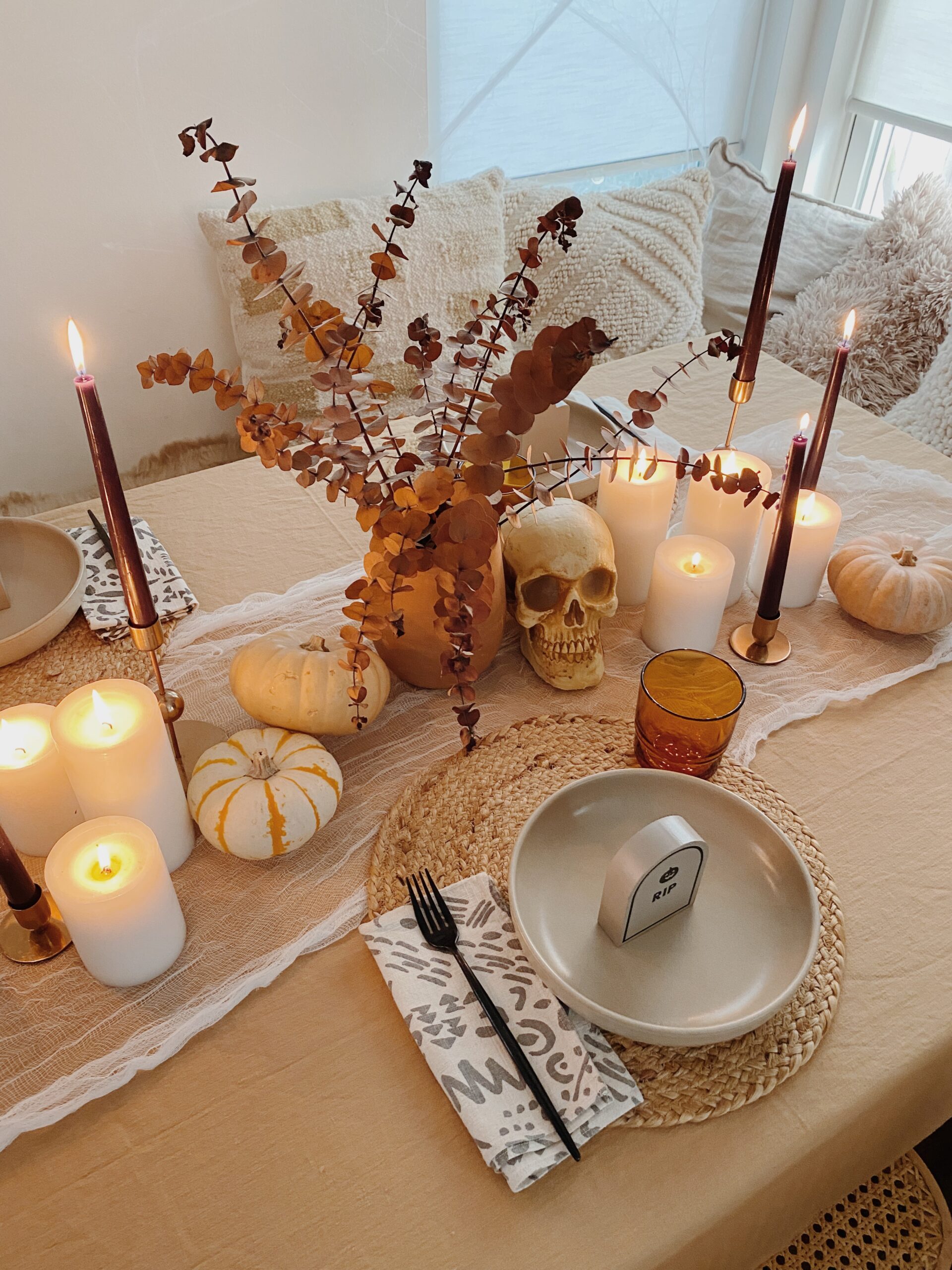our spooky halloween dinner – almost makes perfect