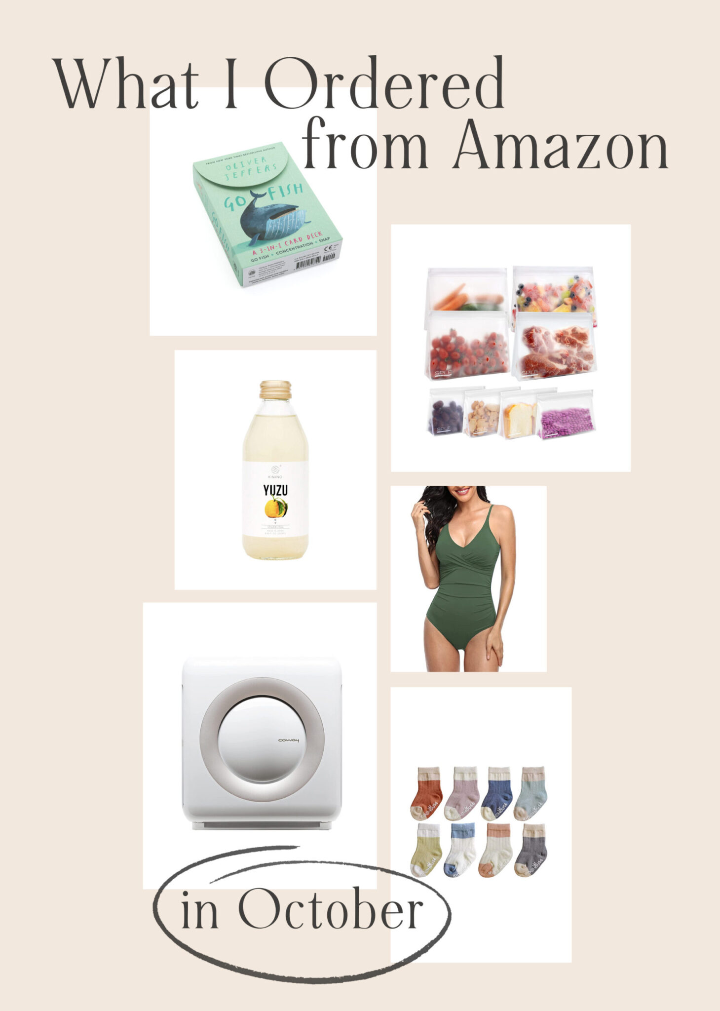 what i ordered from amazon in july – almost makes perfect