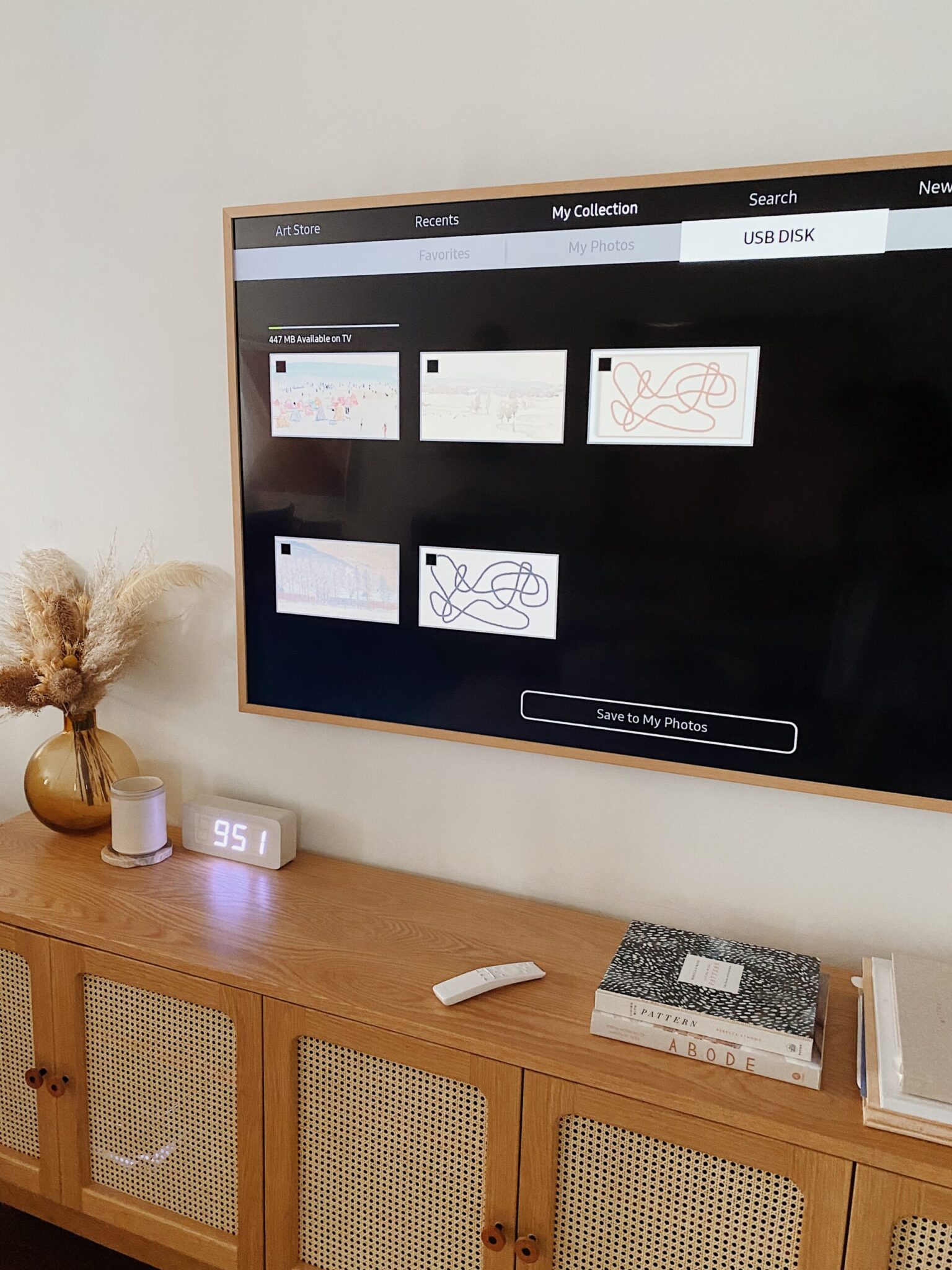 how to change the art on a frame tv (without the app) – almost makes ...