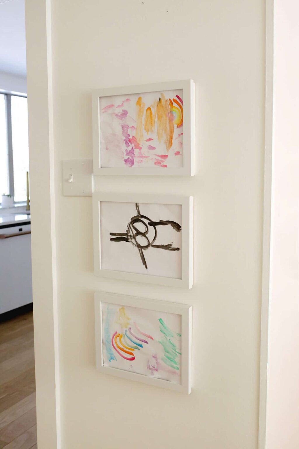 5 chic ways to display your kids art - almost makes perfect