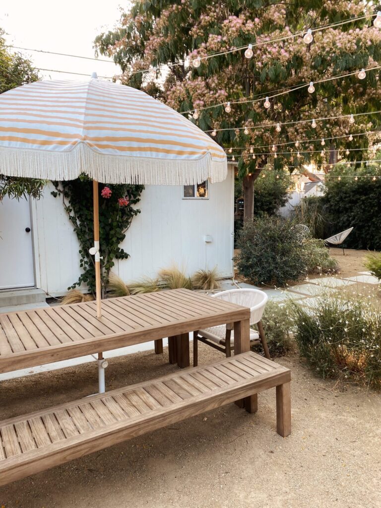 our backyard redo– the plan – almost makes perfect