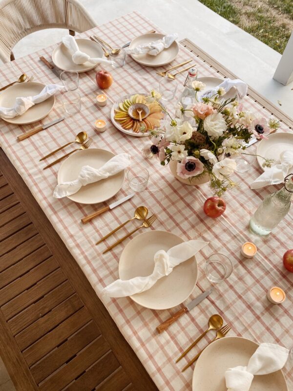 my rosh hashanah table – almost makes perfect