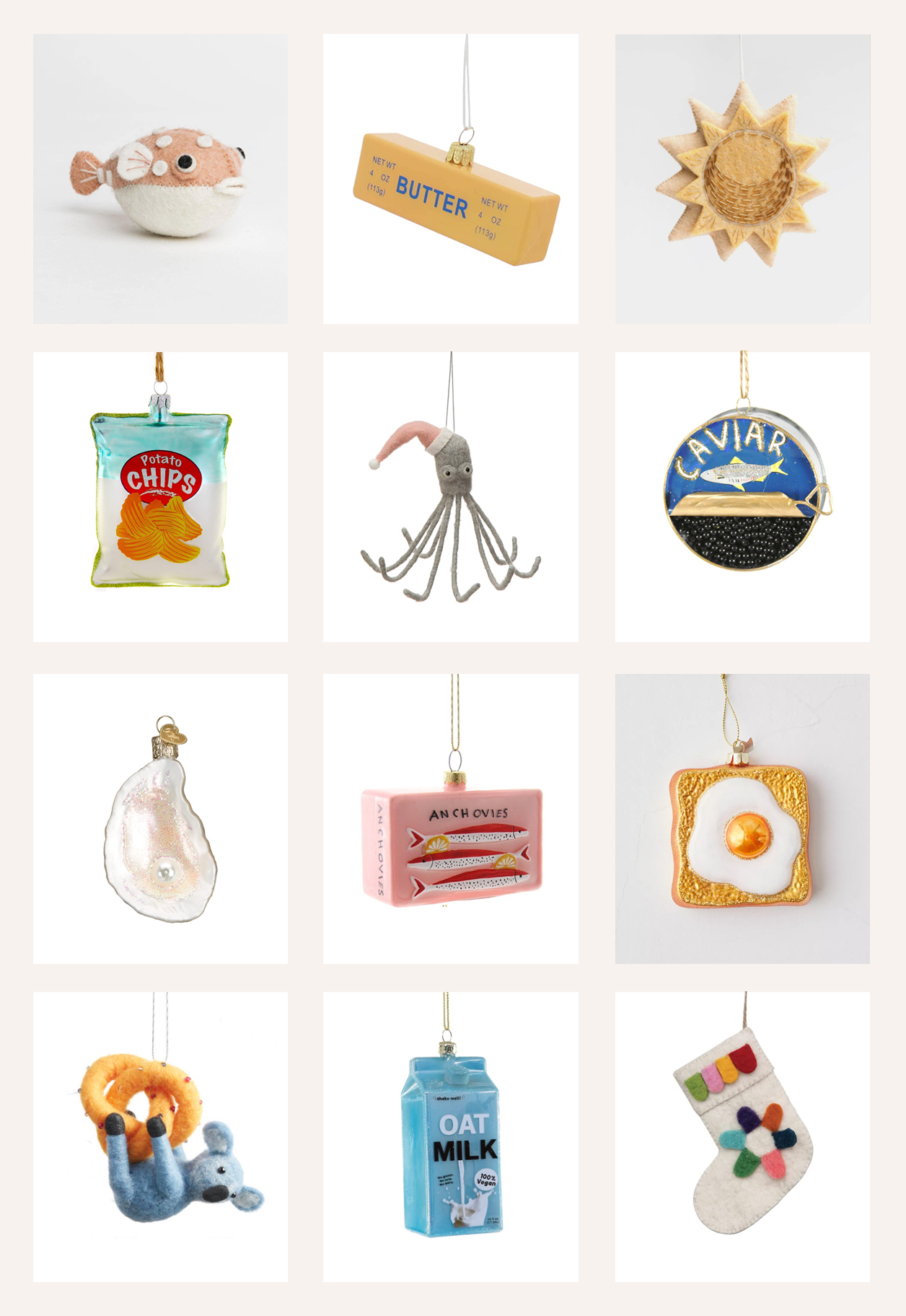 fun + cute + pretty ornaments – almost makes perfect