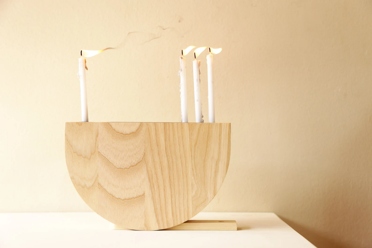 modern menorahs – almost makes perfect