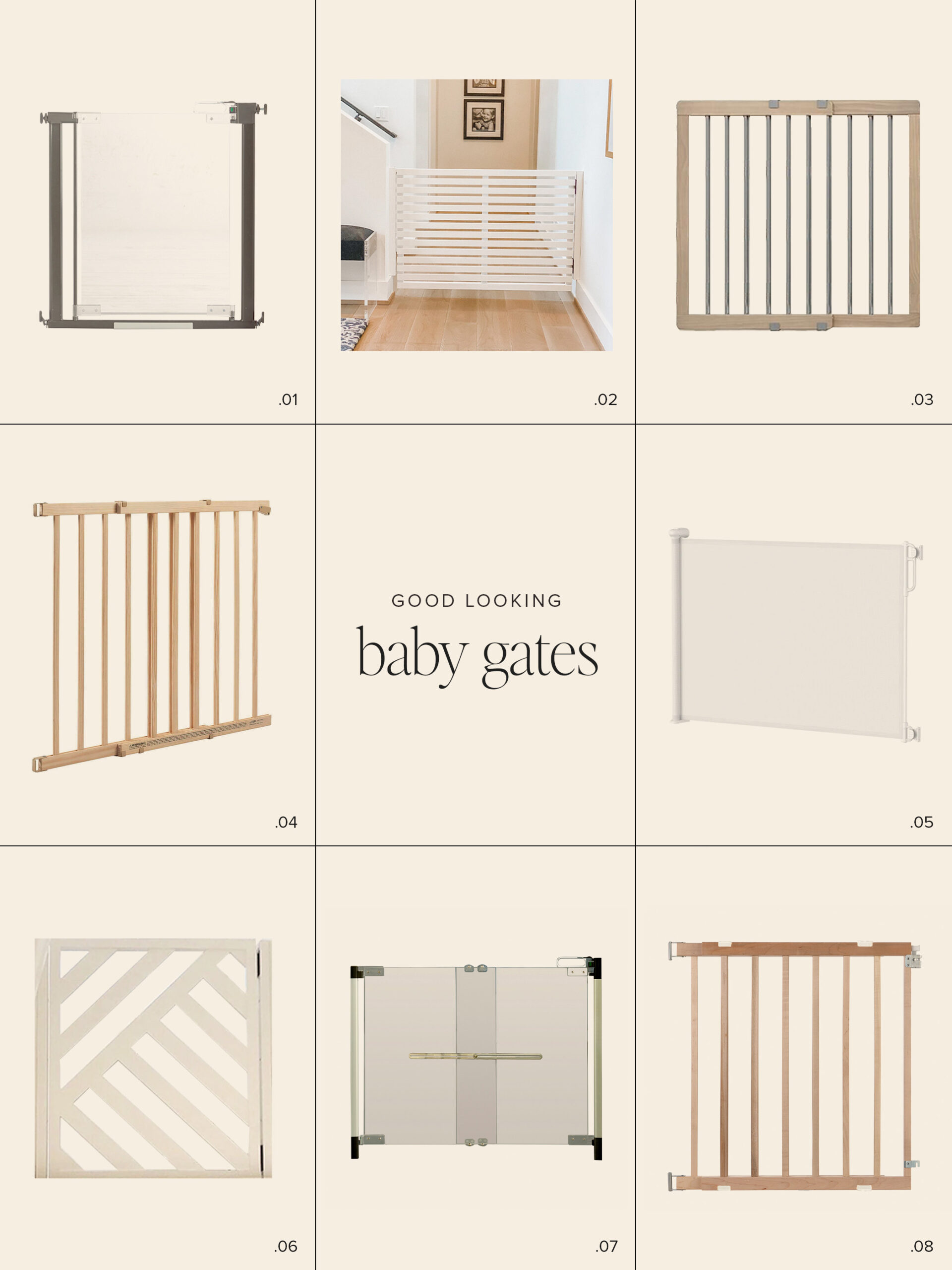 good looking baby gates – almost makes perfect