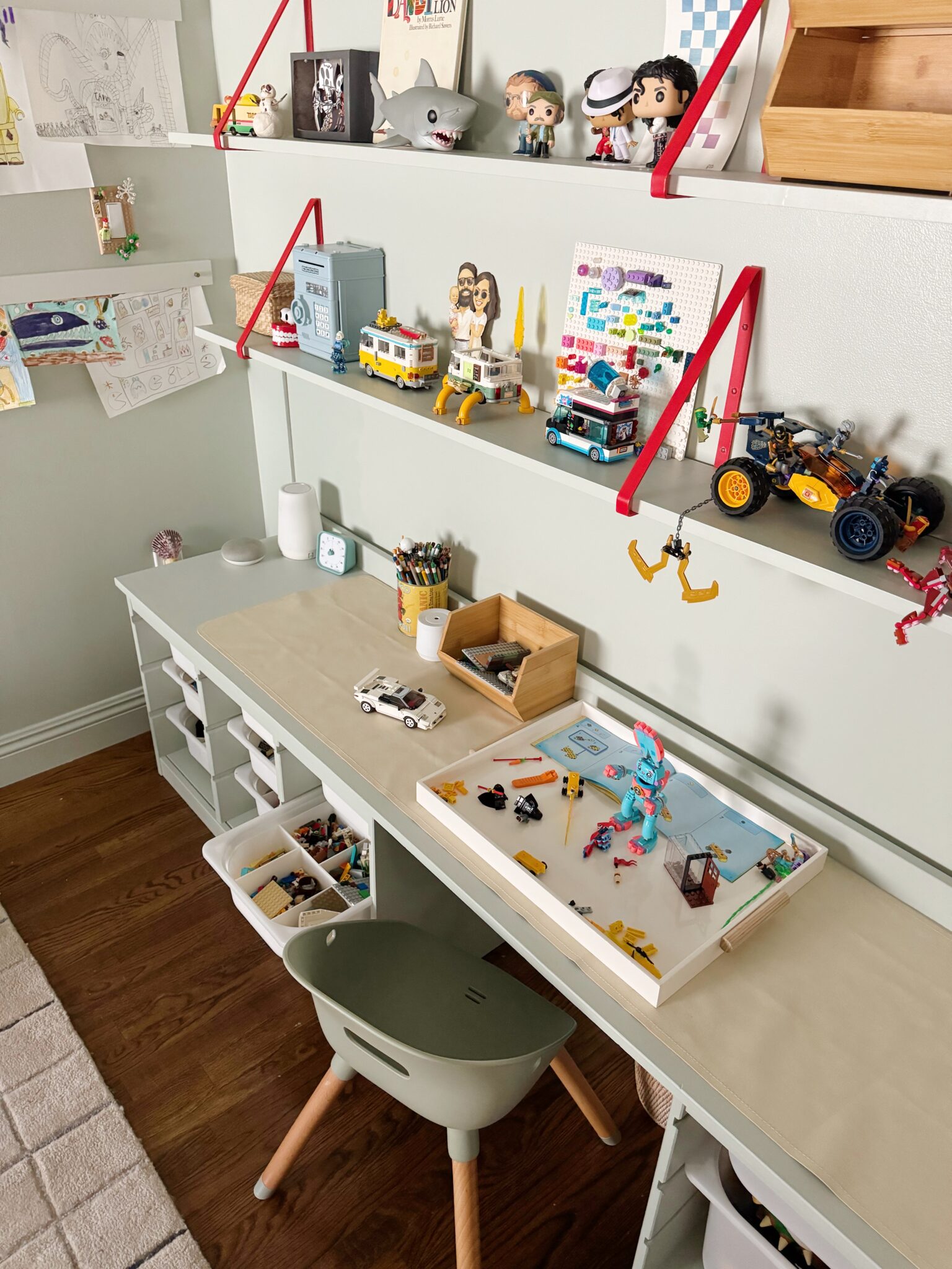 how to organize and store your kids legos