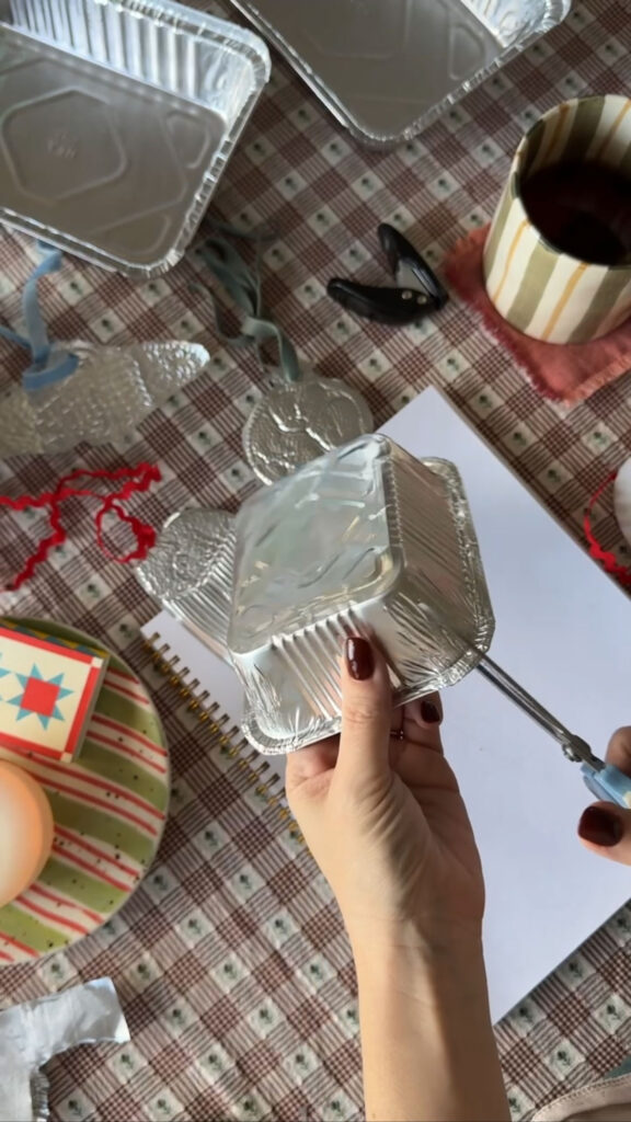 diy embossed tin ornaments – almost makes perfect